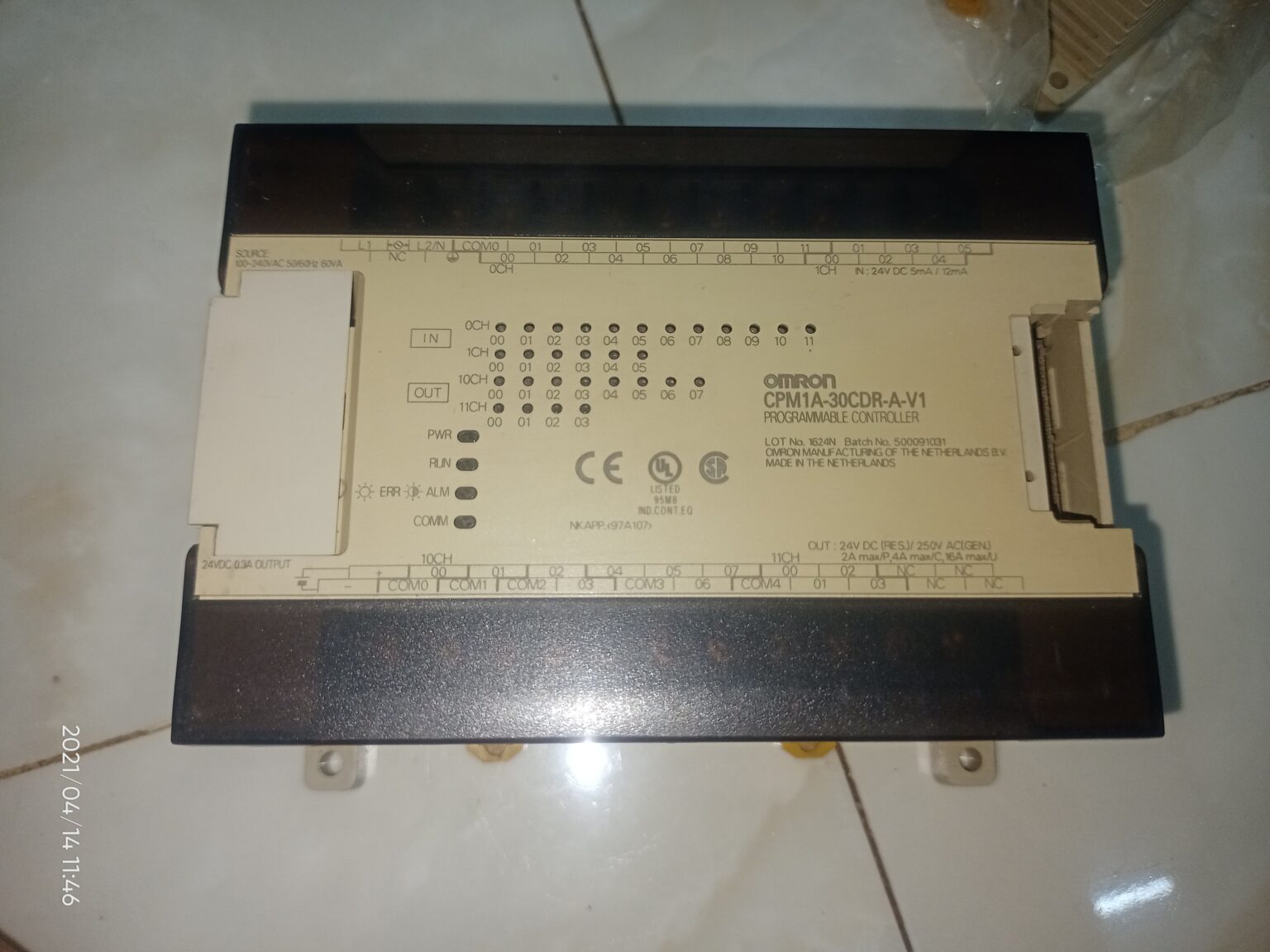 Omron PLC CPU (CPM1A-30CDR-A-V1) – Musafir Automation